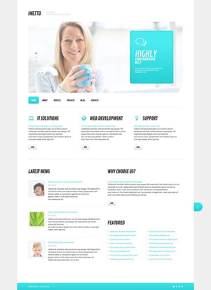 20 WordPress Themes Based On Cherry Framework