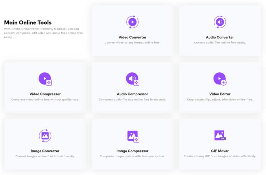 Media.io Review - Convert, Compress, Edit Video & Audio Files Online