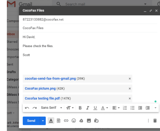 How to Fax from Computer, Gmail & Google Voice using CocoFax?