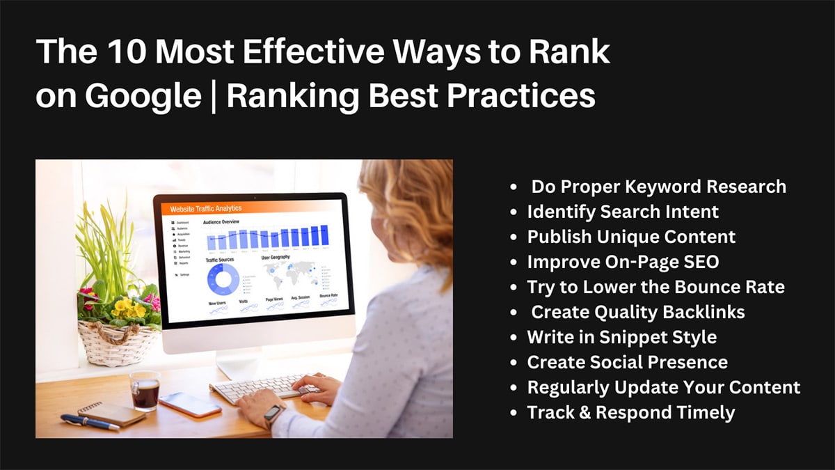 The 10 Most Effective Ways to Rank on Google