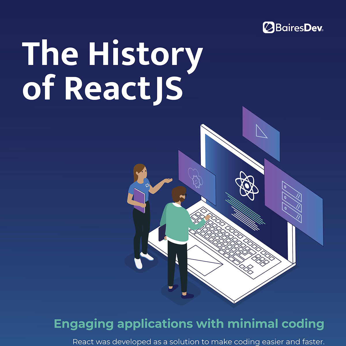 The History of ReactJS (Infographic)