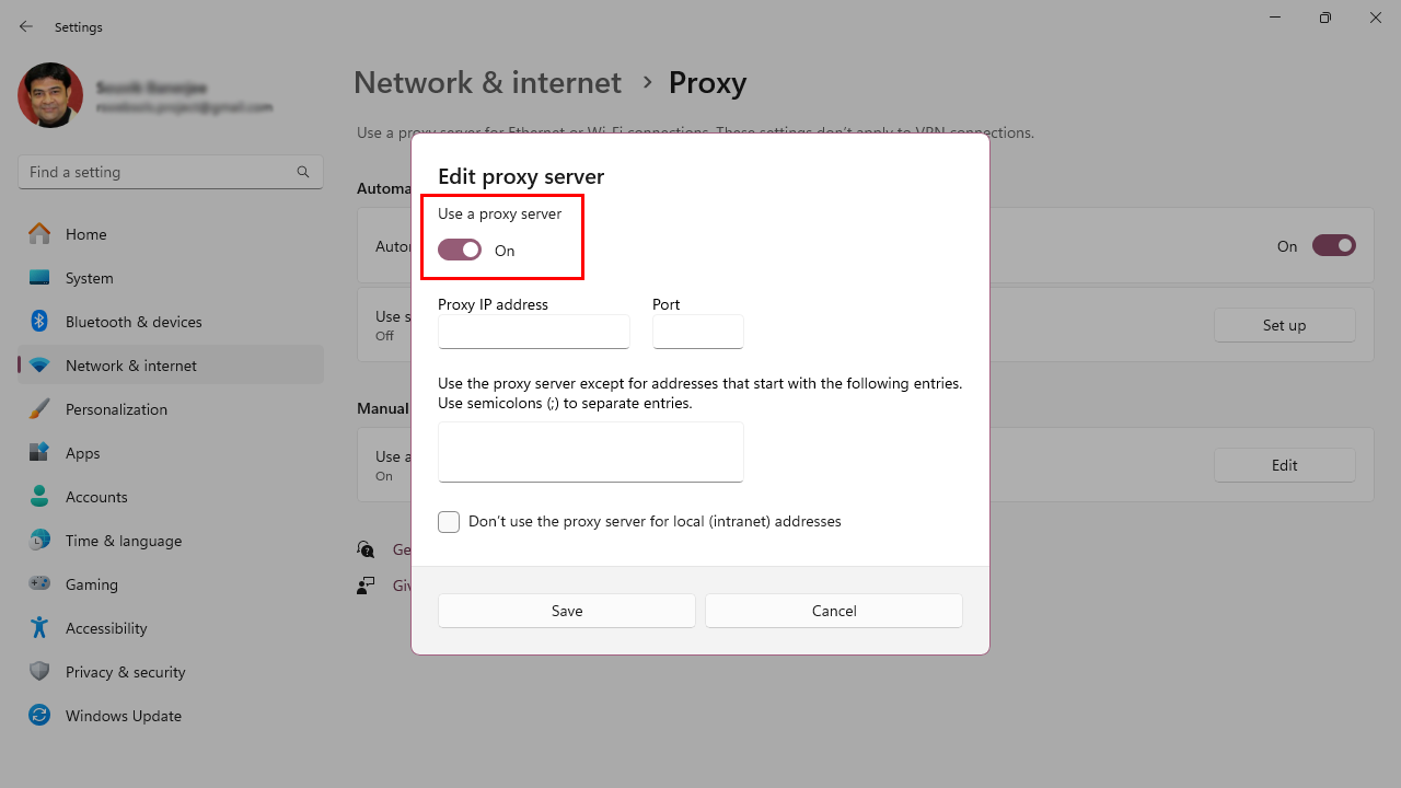 All Methods to Set Up a Proxy Server on Windows 11